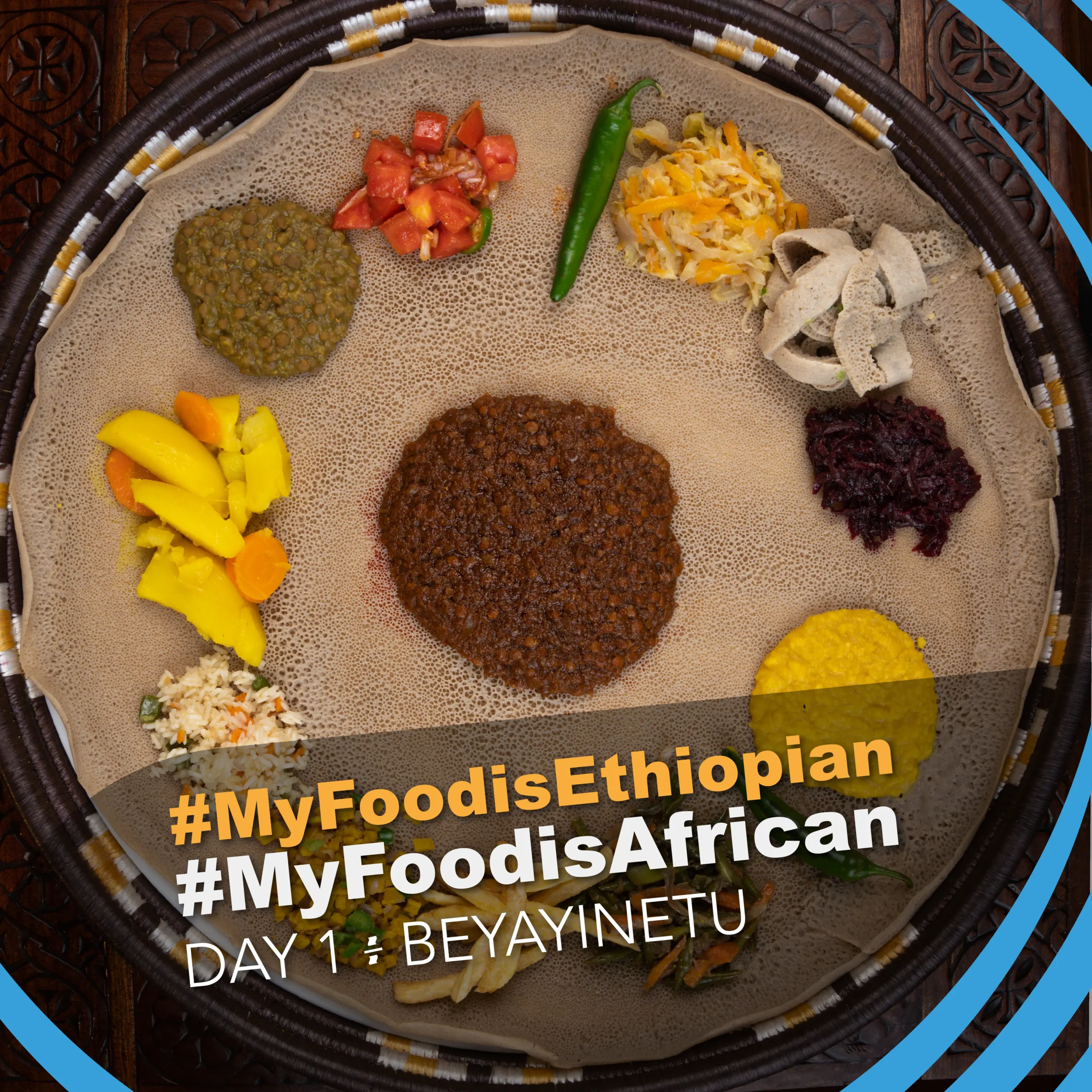 Day 1 - BEYAYNETU - My Food is African/Ethiopian Campaign | Ethiopian ...
